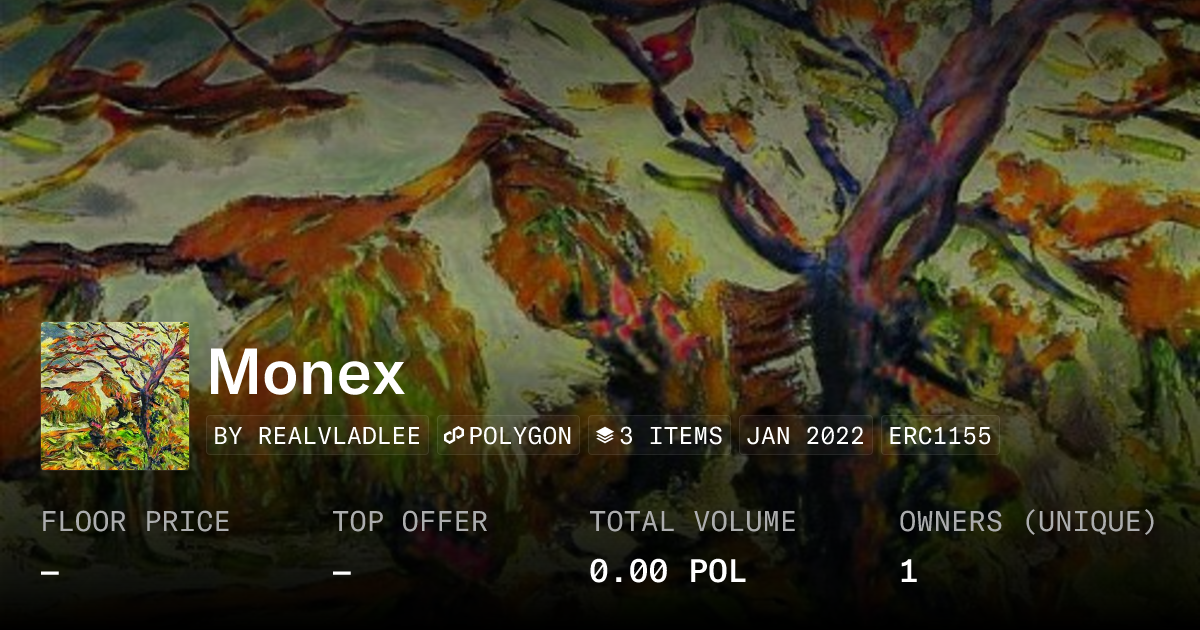 Monex - Collection | OpenSea
