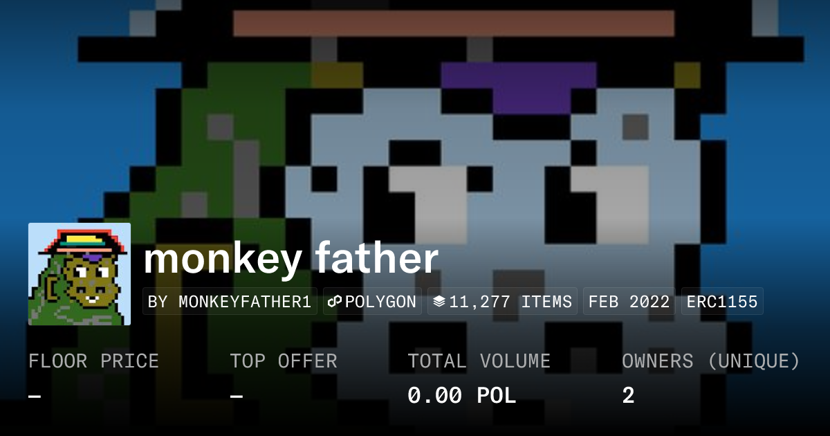 monkey father - Collection | OpenSea