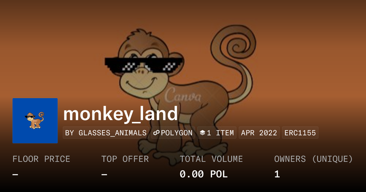 monkey_land - Collection | OpenSea