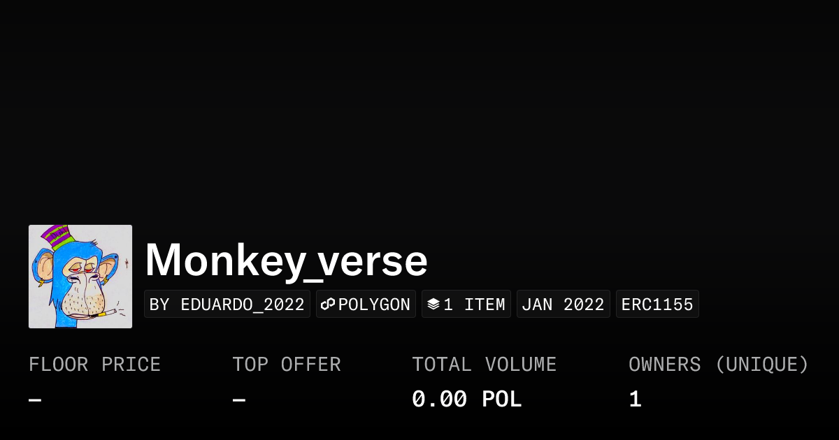 Monkey_verse - Collection | OpenSea