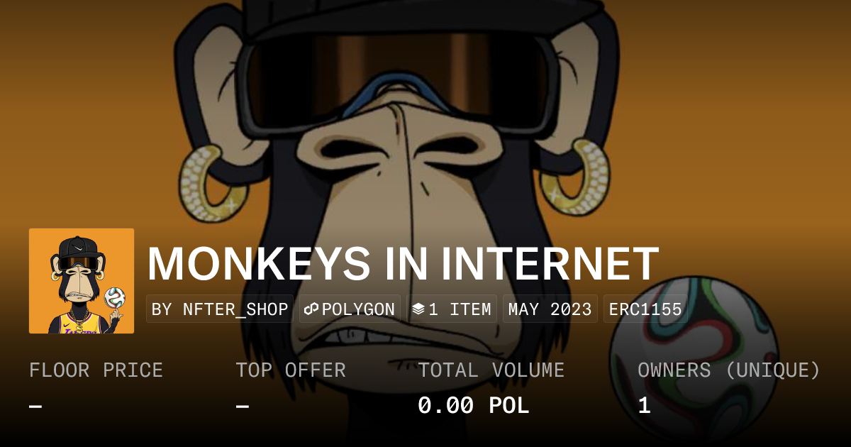MONKEYS IN INTERNET - Collection | OpenSea