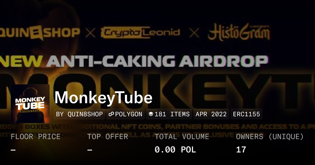 MonkeyTube - Collection | OpenSea