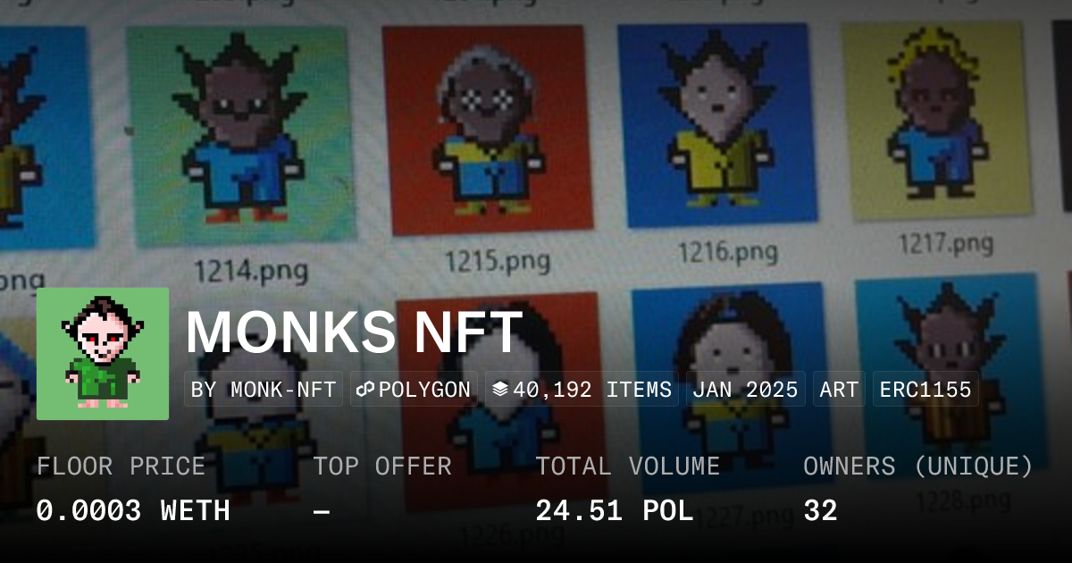 MONKS NFT - Collection | OpenSea