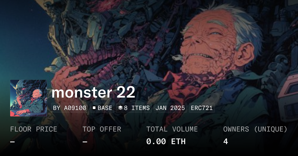 monster 22 - Collection | OpenSea