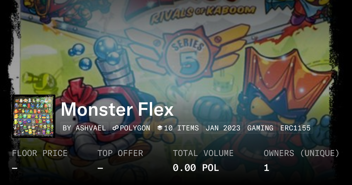 Monster Flex - Collection | OpenSea