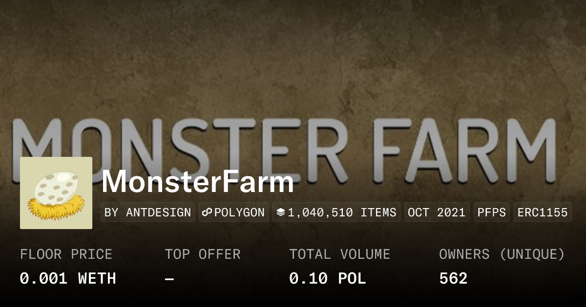 MonsterFarm - Kollektion | Offenes Meer