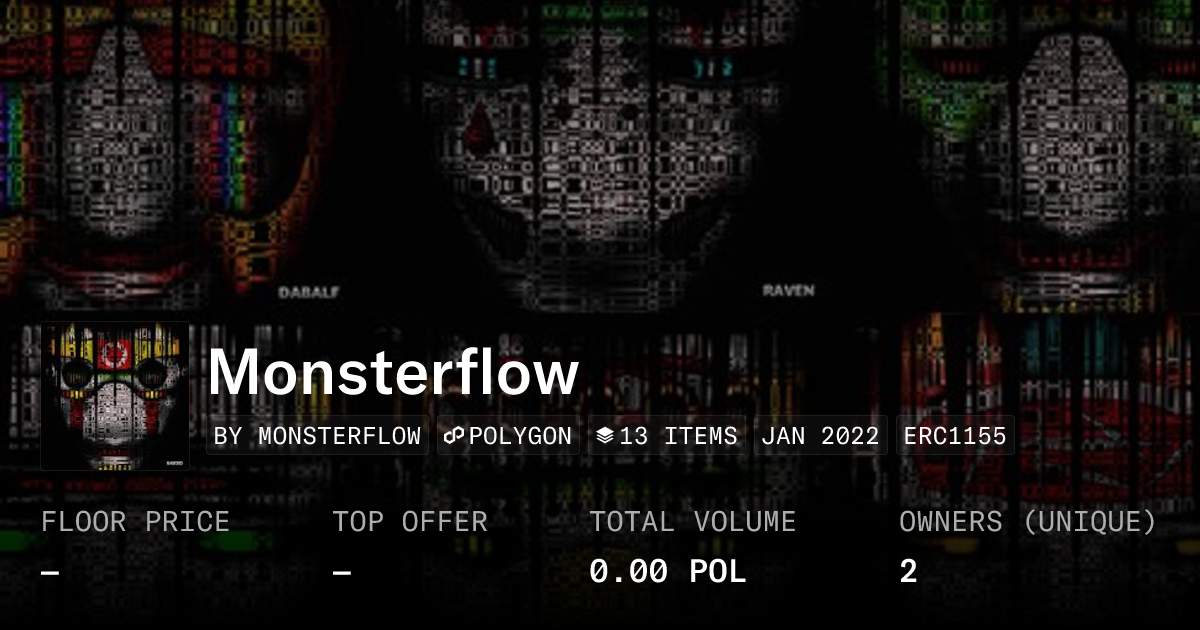 Monsterflow - Collection | OpenSea
