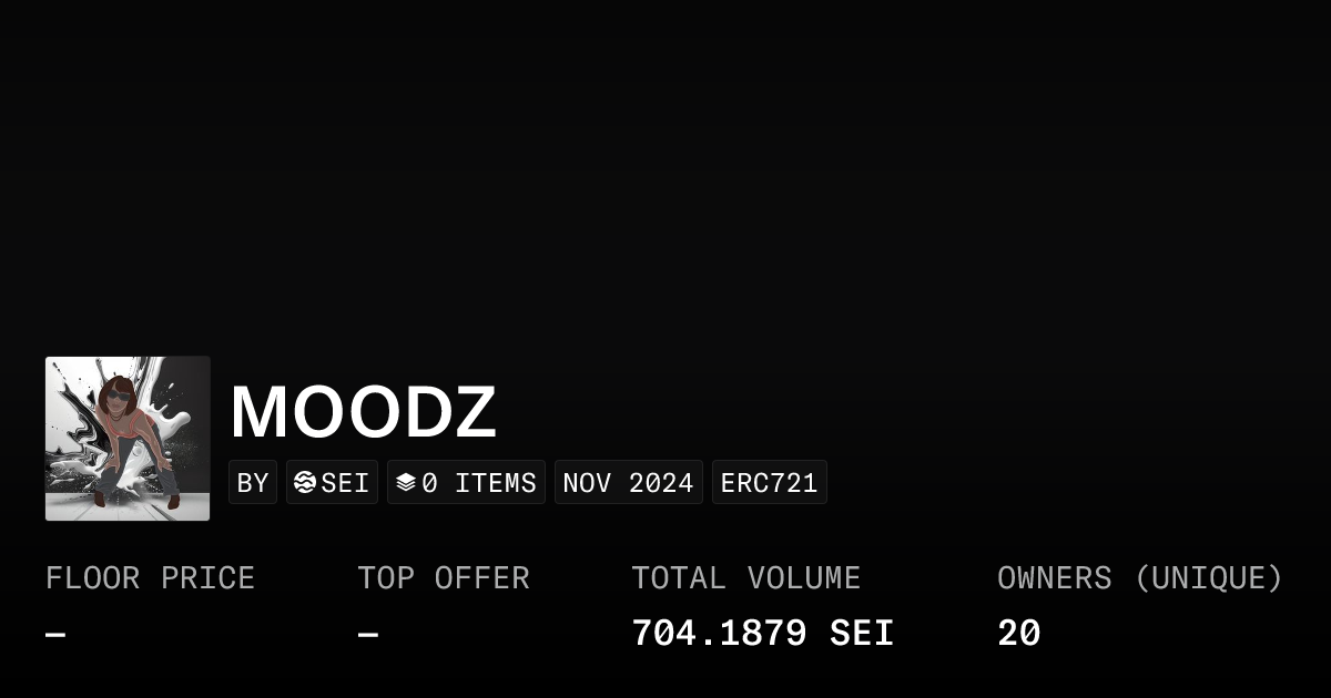 MOODZ - Collection | OpenSea