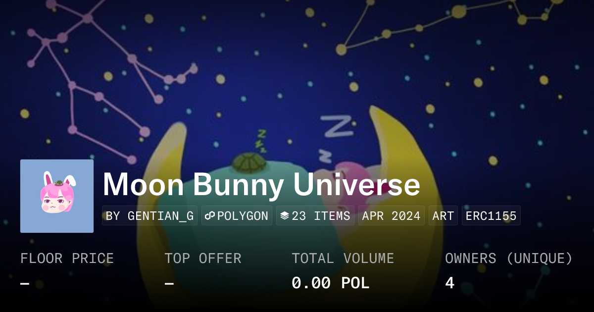 Moon Bunny Universe - Collection | OpenSea