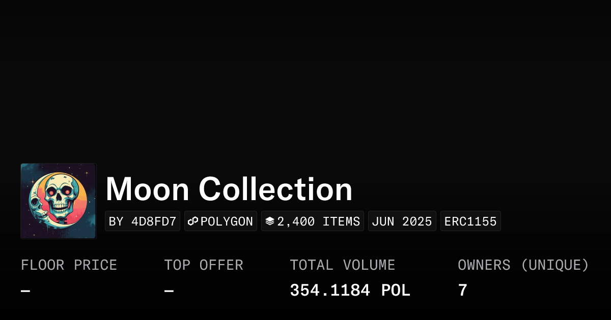 Moon Collection - Collection | OpenSea