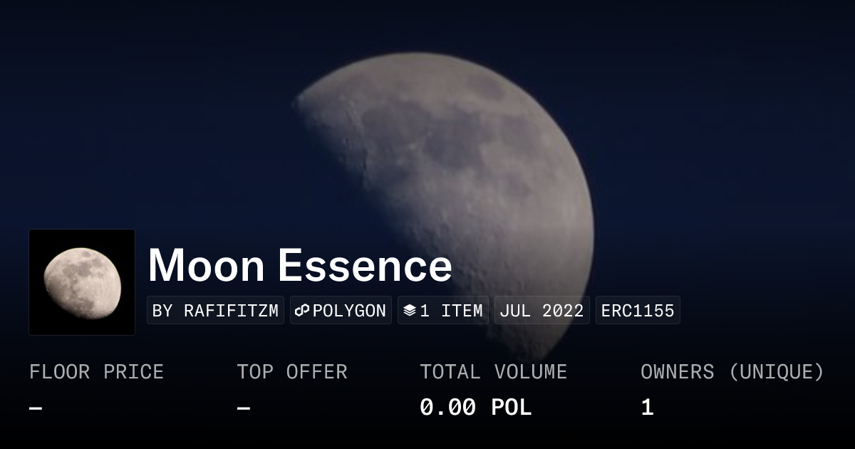 Moon Essence - Collection | OpenSea