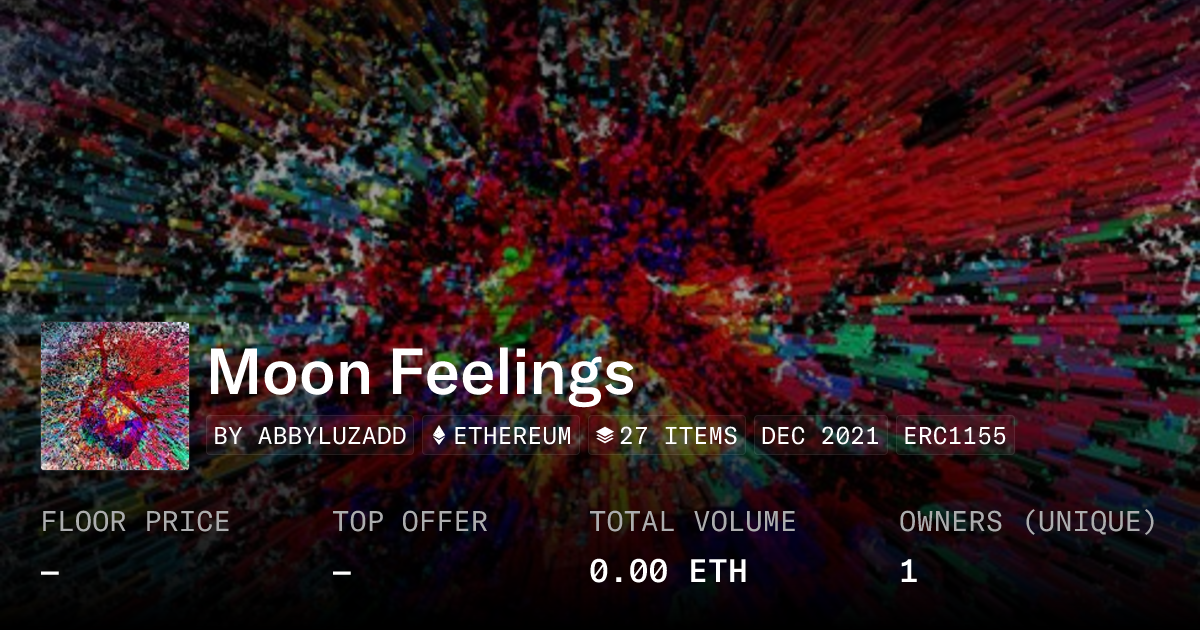Moon Feelings - Collection | OpenSea
