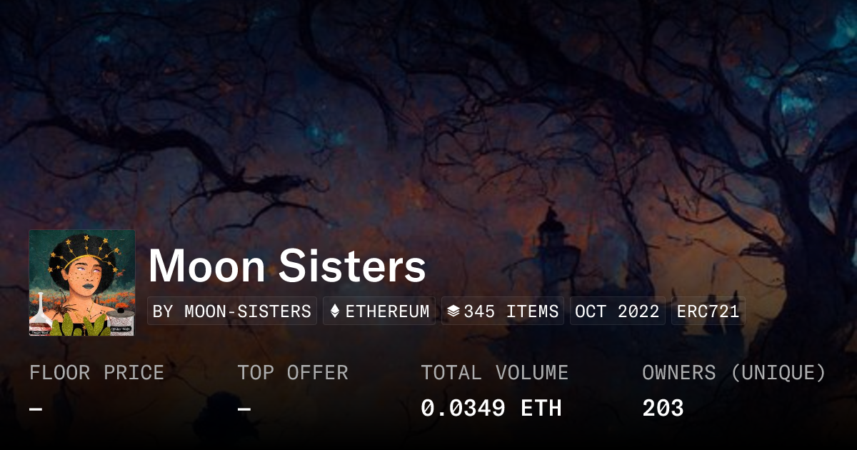 Moon Sisters - Collection | OpenSea
