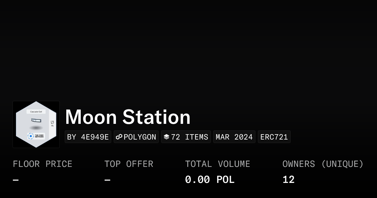 Moon Station - Collection | OpenSea