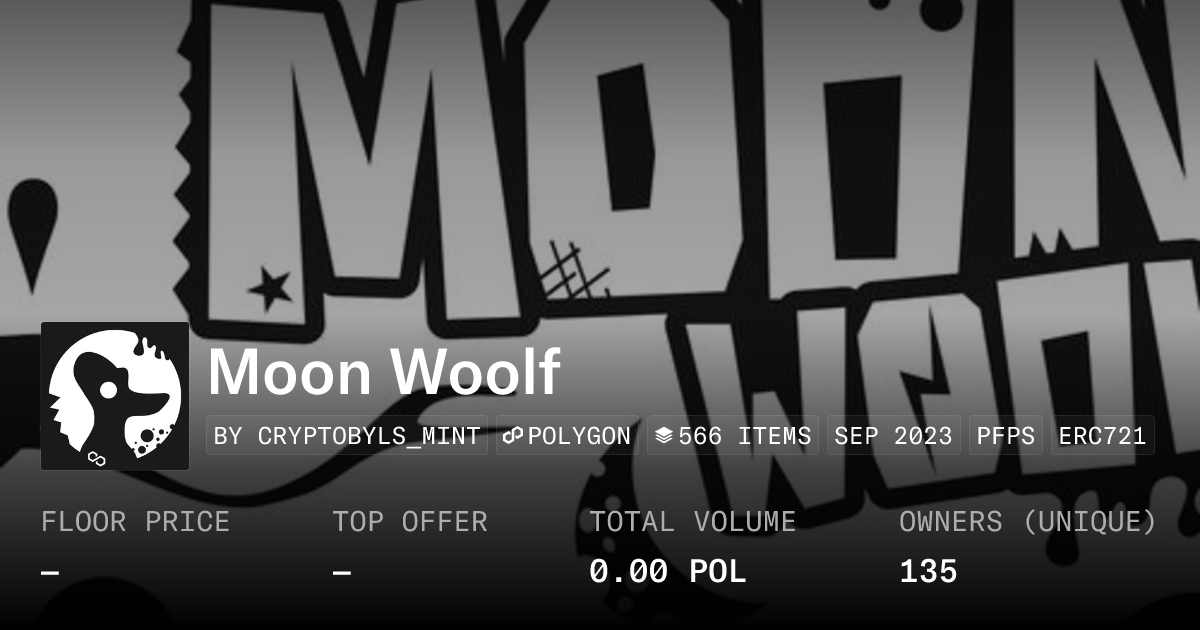 Moon Woolf - Collection | OpenSea