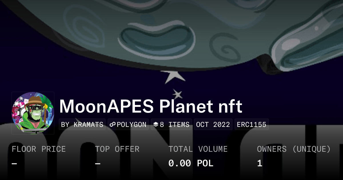 MoonAPES Planet nft - Collection | OpenSea