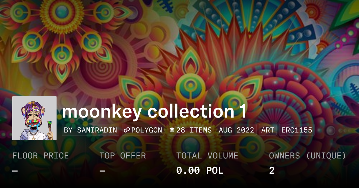 moonkey collection 1 - Collection | OpenSea