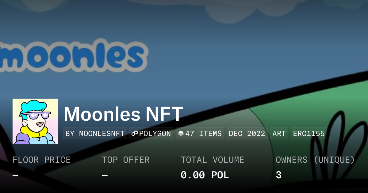 Moonles NFT - Collection | OpenSea