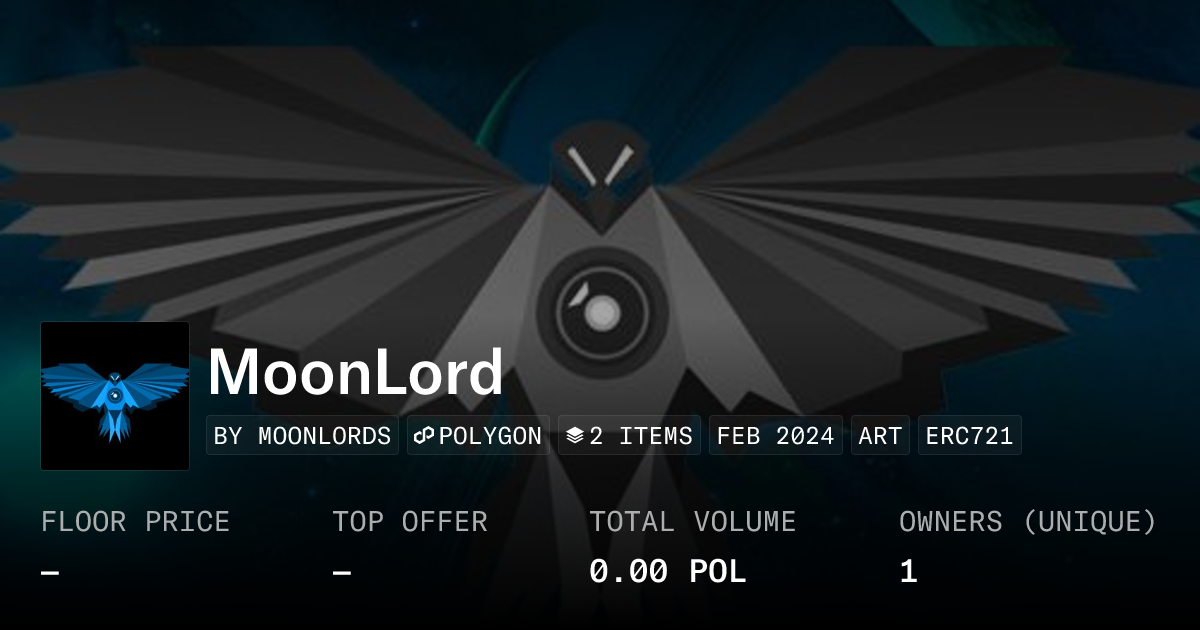 MoonLord - Collection | OpenSea