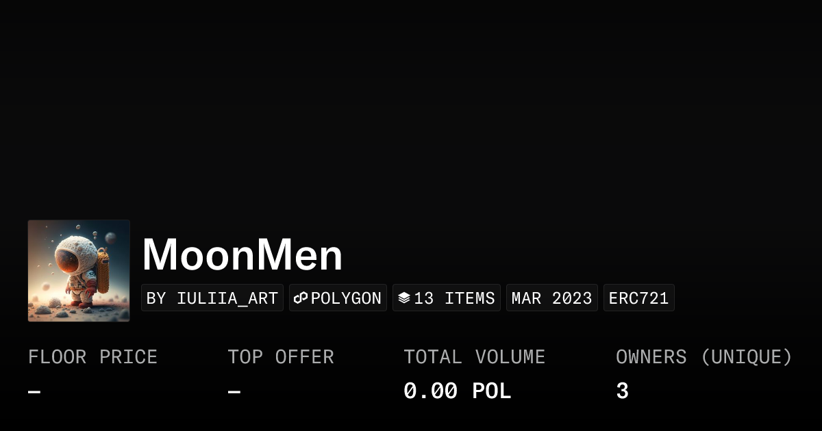 MoonMen - Collection | OpenSea