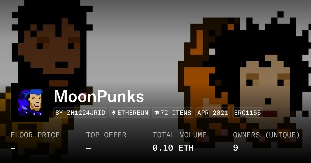 MoonPunks - Collection | OpenSea