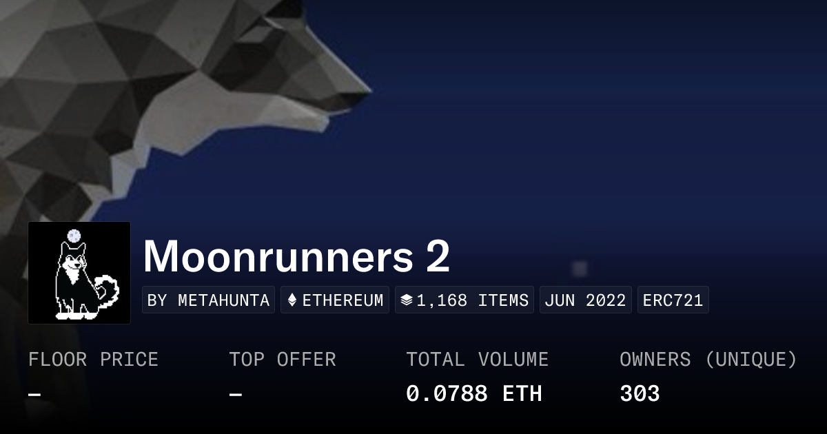 Moonrunners 2 - Collection | OpenSea