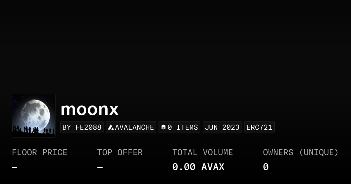 moonx - Collection | OpenSea