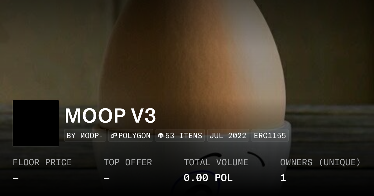 MOOP V3 - Collection | OpenSea