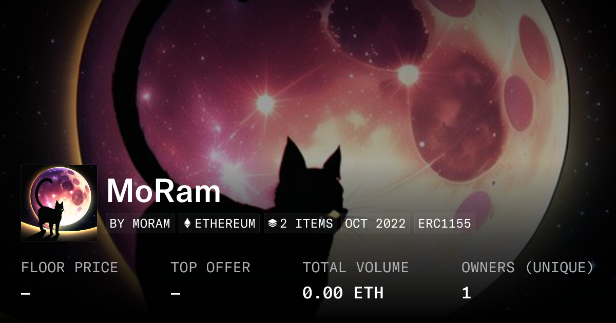MoRam - Collection | OpenSea