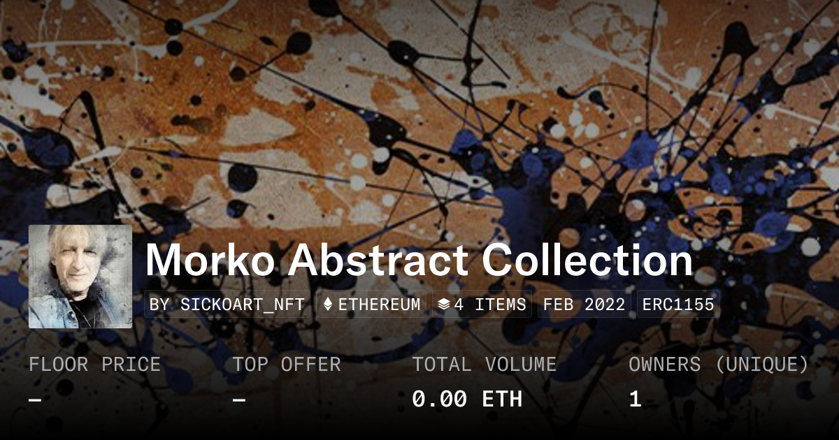 Morko Abstract Collection - Collection | OpenSea
