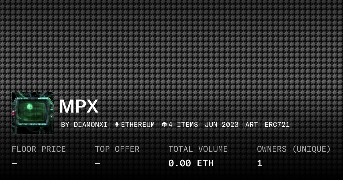 MPX - Collection | OpenSea