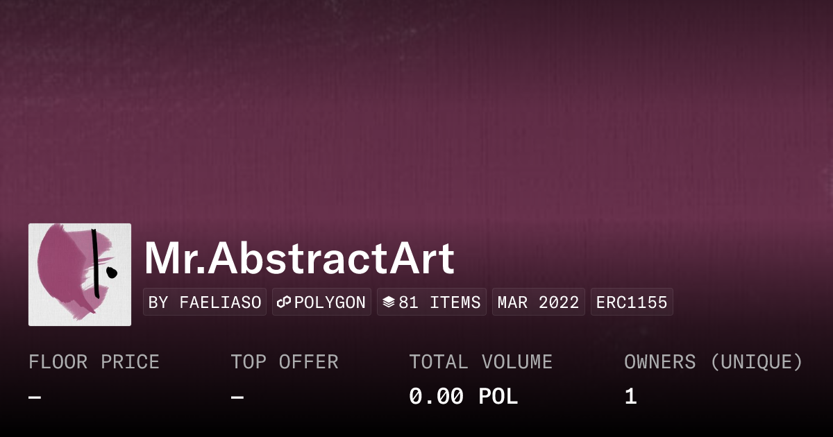 Mr.AbstractArt - Collection | OpenSea