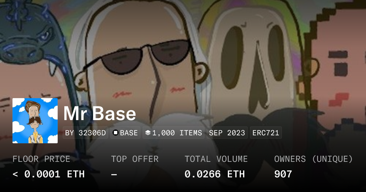 Mr Base - Collection | OpenSea