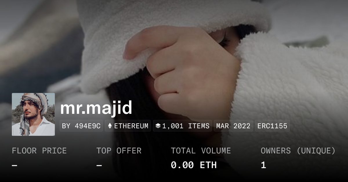 mr.majid - Collection | OpenSea