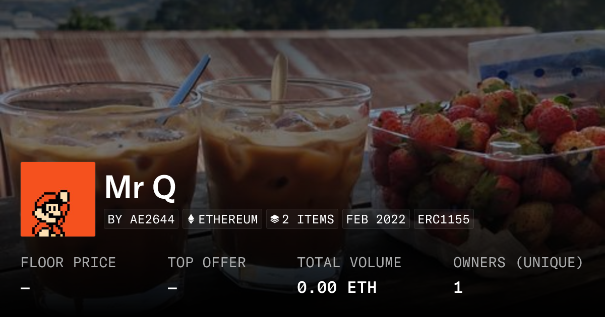 Mr Q - Collection | OpenSea