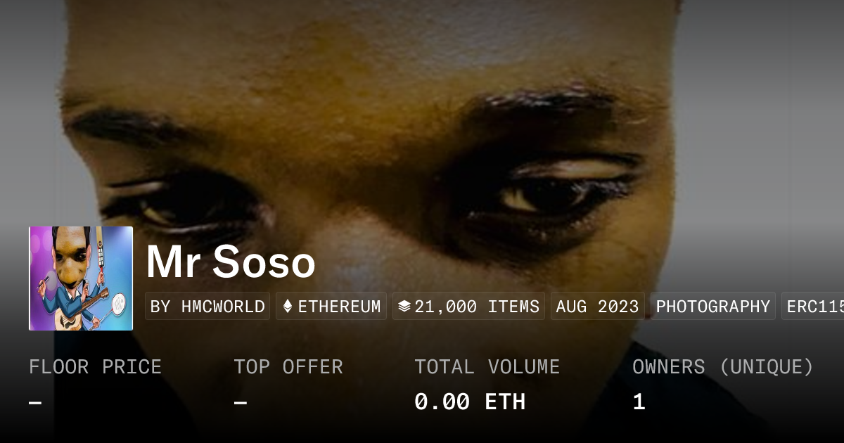 Mr Soso - Collection | OpenSea