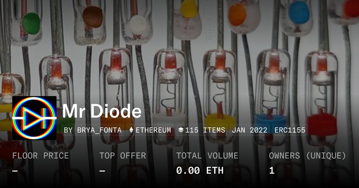 Mr Diode - Collection | OpenSea