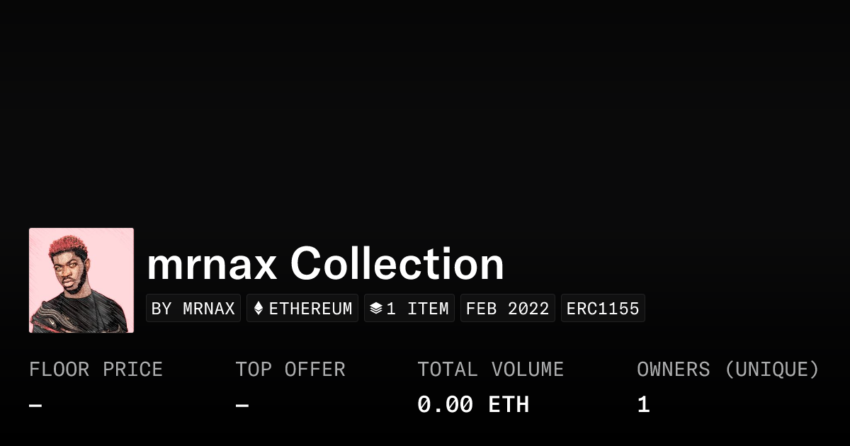 mrnax Collection - Collection | OpenSea