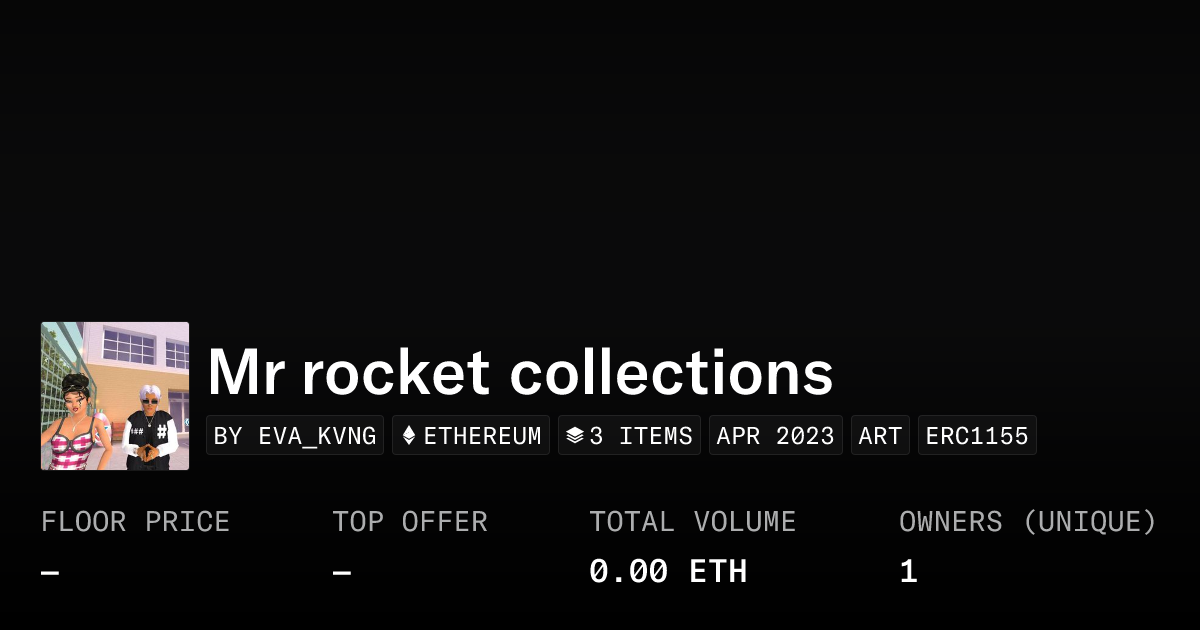 Mr rocket collections - Collection | OpenSea