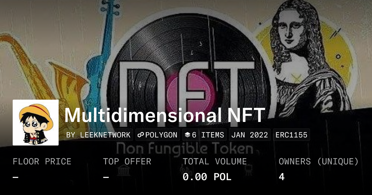 Multidimensional NFT - Collection | OpenSea