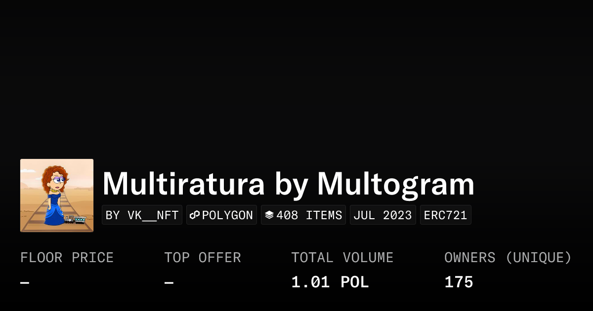 Multiratura by Multogram - Collection | OpenSea