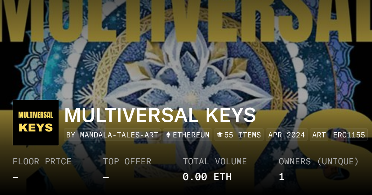MULTIVERSAL KEYS - Collection | OpenSea