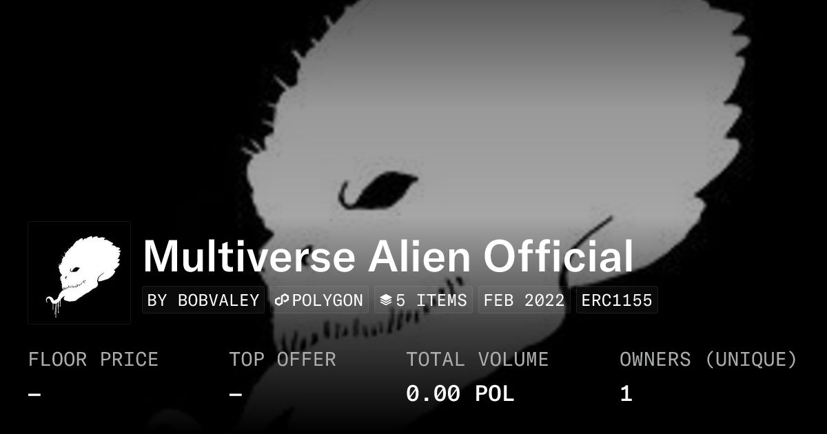 Multiverse Alien Official - Collection | OpenSea