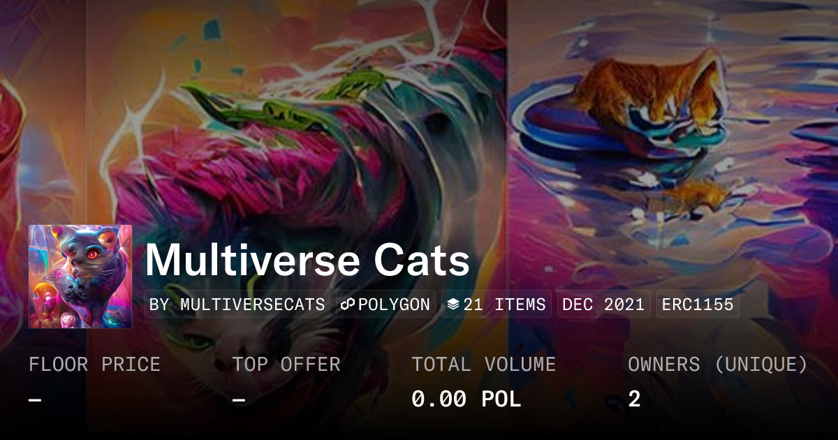 Multiverse Cats - Collection | OpenSea