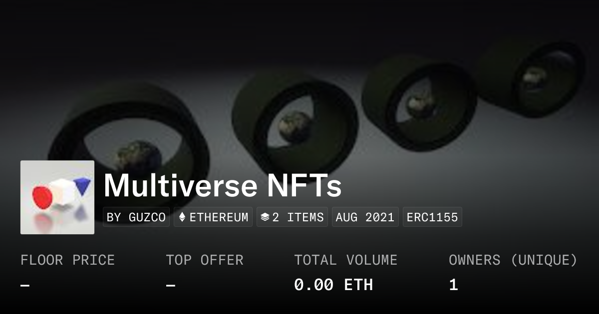 Multiverse NFTs - Collection | OpenSea
