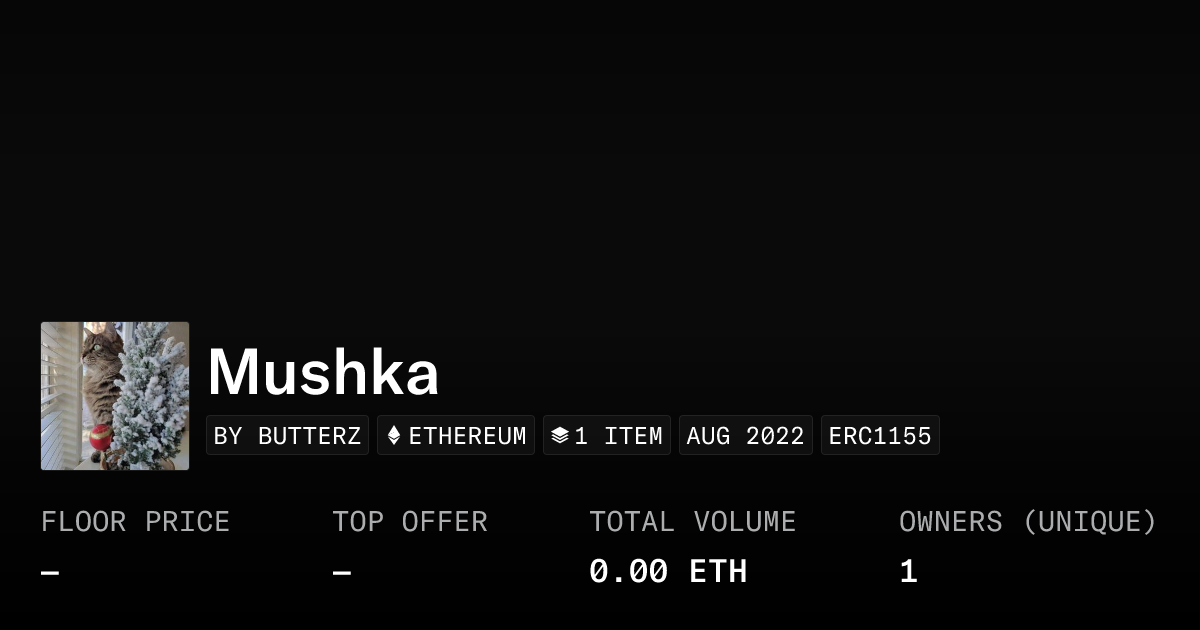 Mushka - Collection | OpenSea