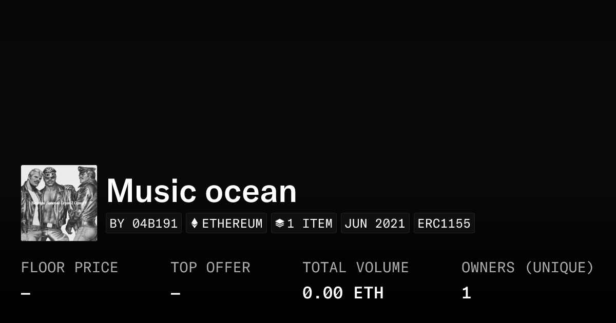 Music ocean - Collection | OpenSea