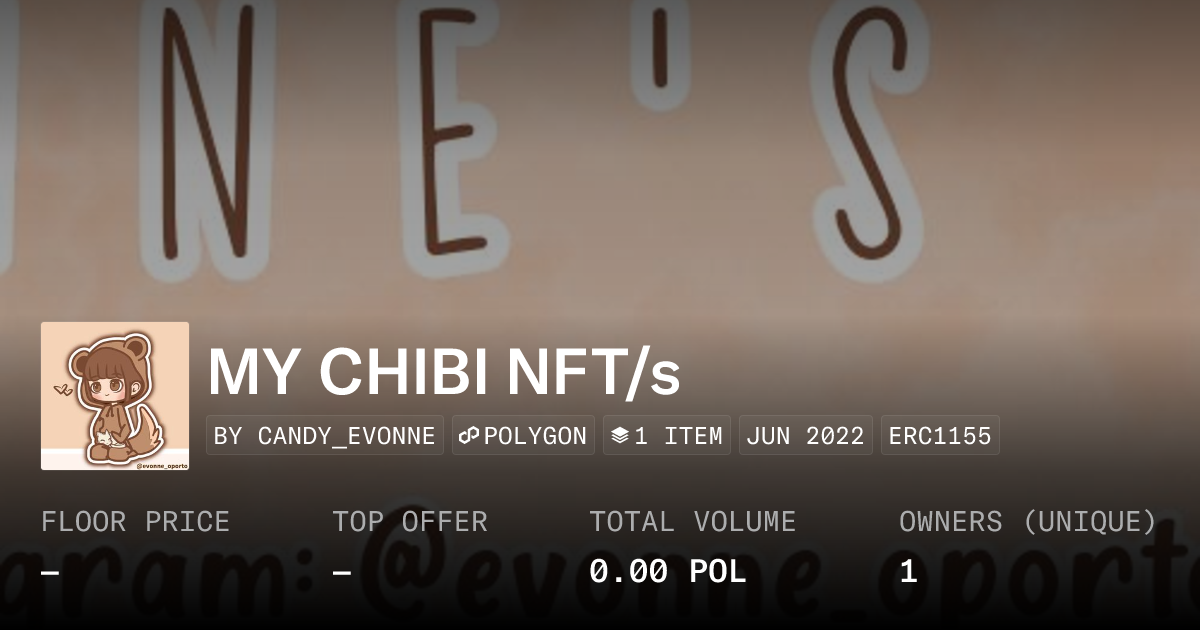 MY CHIBI NFT/s - Collection | OpenSea