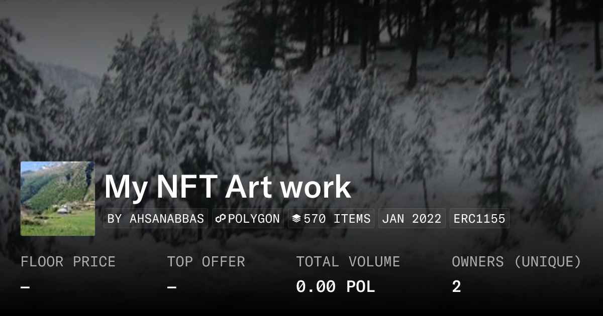 My NFT Art work - Collection | OpenSea