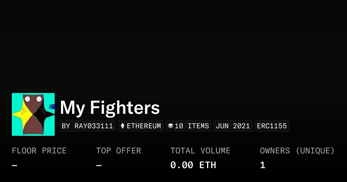 My Fighters - Collection | OpenSea